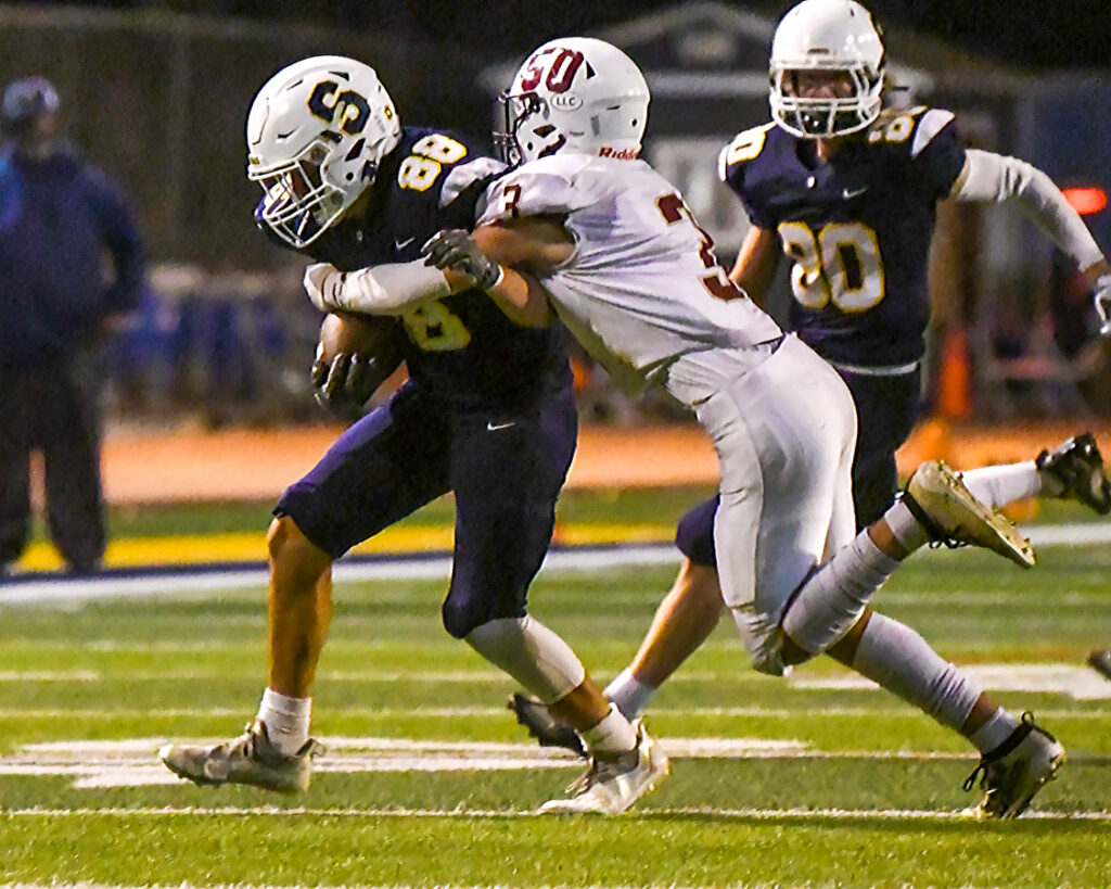 Falcons grounded by Knights in league opener | High school football ...