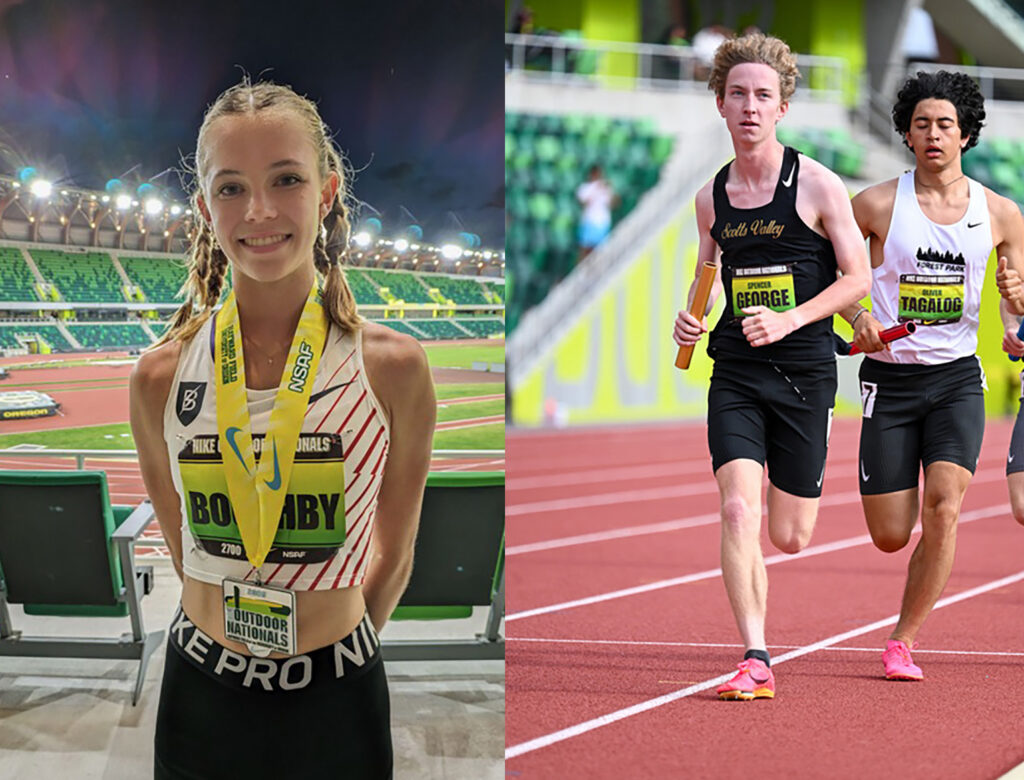 Falcons Compete at Nike Outdoor Nationals - Press Banner | Scotts ...